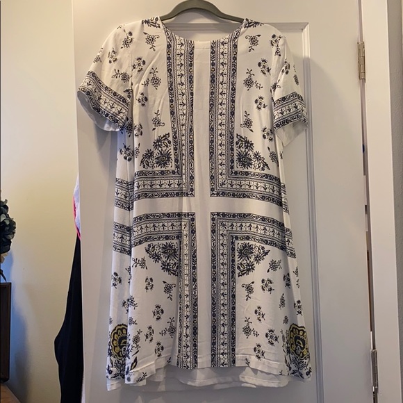 LOFT | Dresses | Pretty Pattern Dress Up Or Down Dress | Poshmark